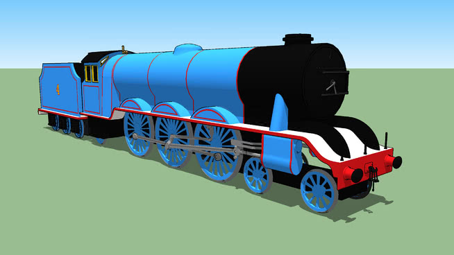Gordon the Big Engine - v2.0 | 3D Warehouse