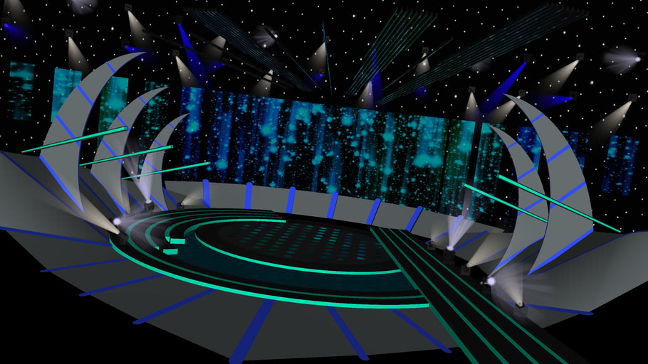 Junior Eurovision 2008 Stage | 3D Warehouse