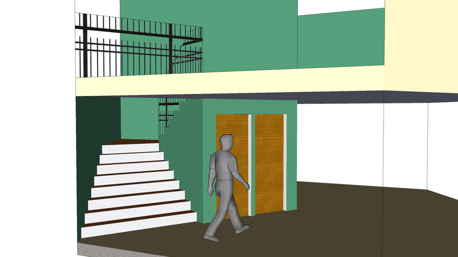 K-5 Hexagonal stair | 3D Warehouse