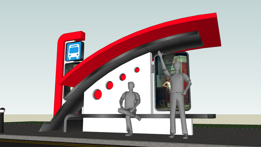 Bus station | 3D Warehouse