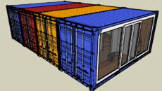Shipping Containers, | 3D Warehouse