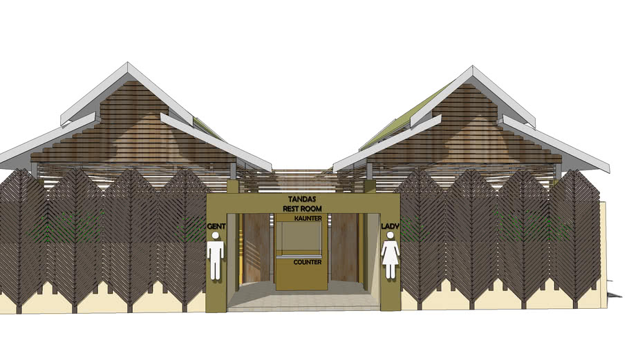 Tandas Tradisional Terengganu | 3D Warehouse