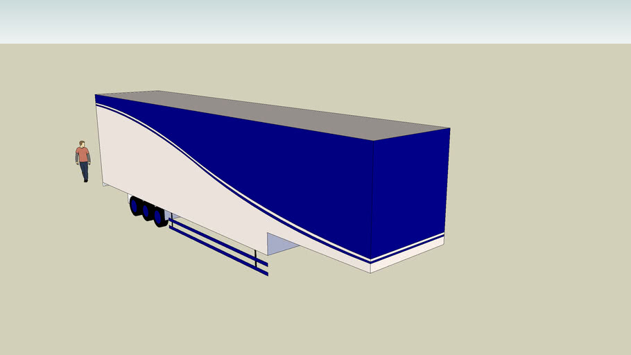 Race Trailer | 3D Warehouse