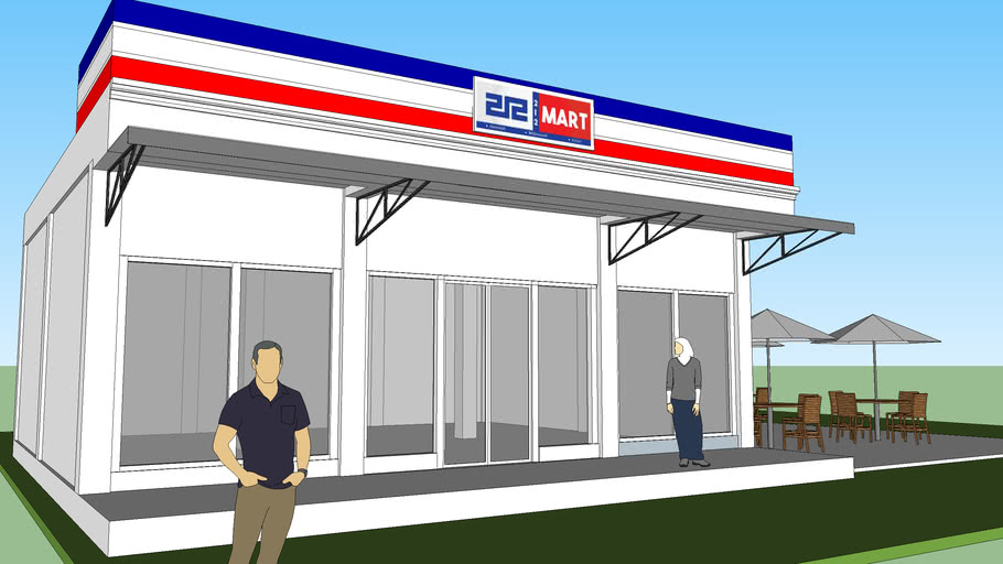 mini market 212 | 3D Warehouse