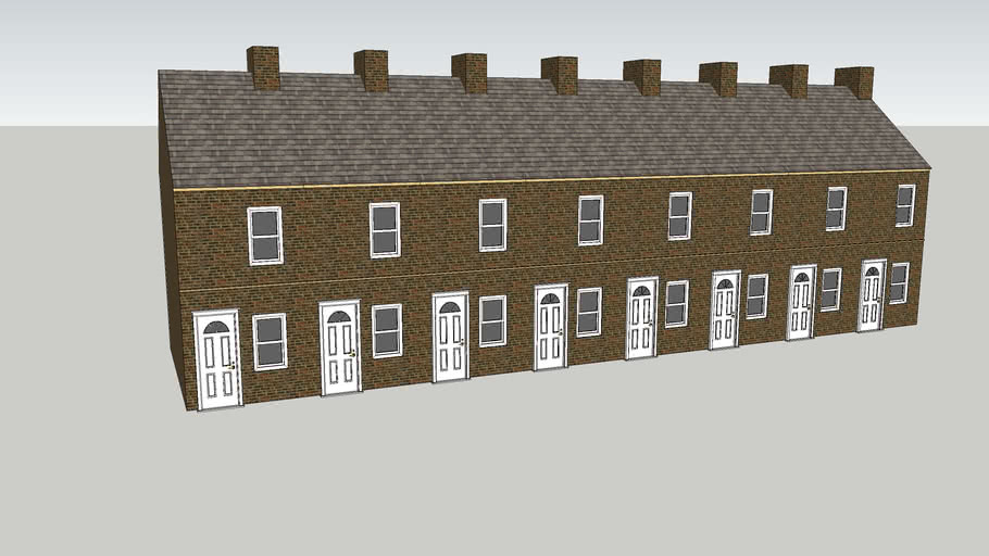 terrace houses | 3D Warehouse