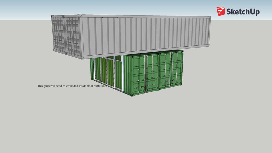 shipping container home | 3D Warehouse