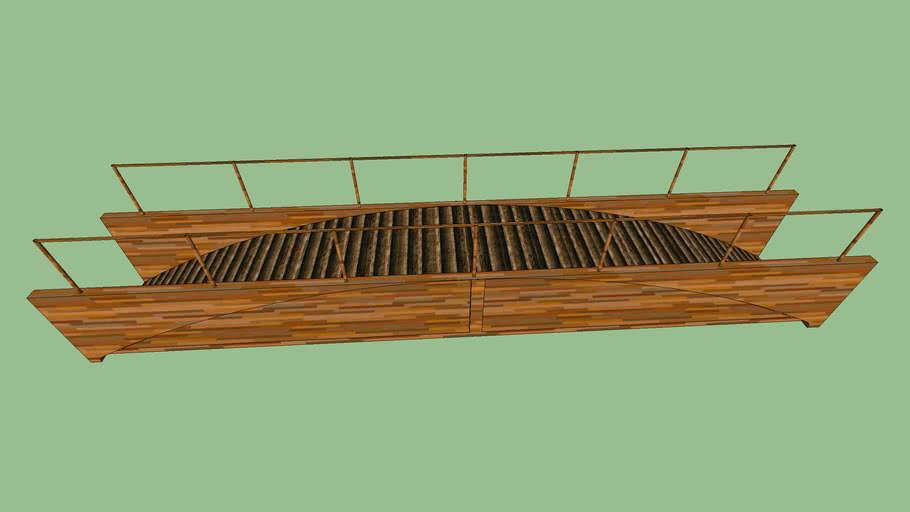 Wooden Bridge - Sketchup 7. | 3D Warehouse
