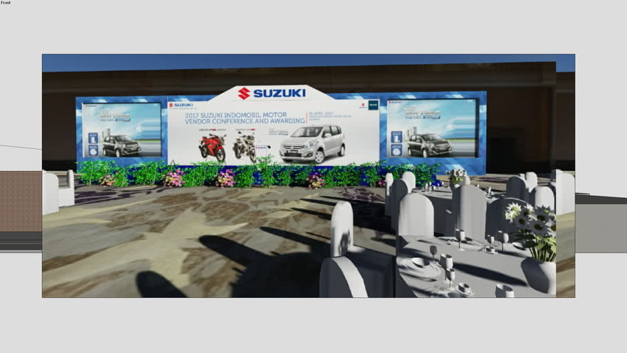 Event Conference Stage | 3D Warehouse