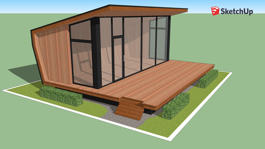 Modern Small Cabin | 3D Warehouse