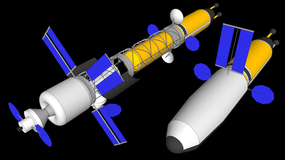 Mars Transfer Vehicles WIP | 3D Warehouse
