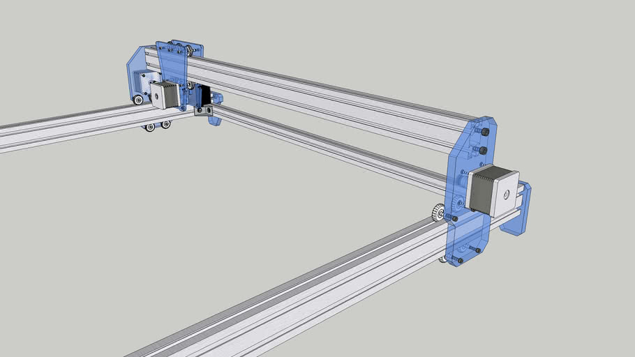 CNC Laser 50x65 3000mW | 3D Warehouse