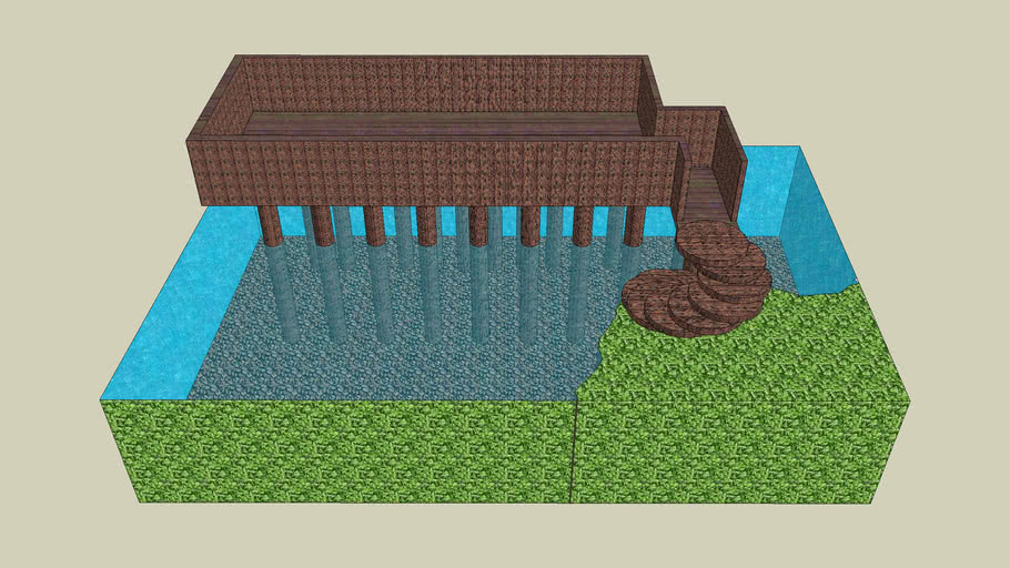 Lake Dock - Sketchup 6. | 3D Warehouse