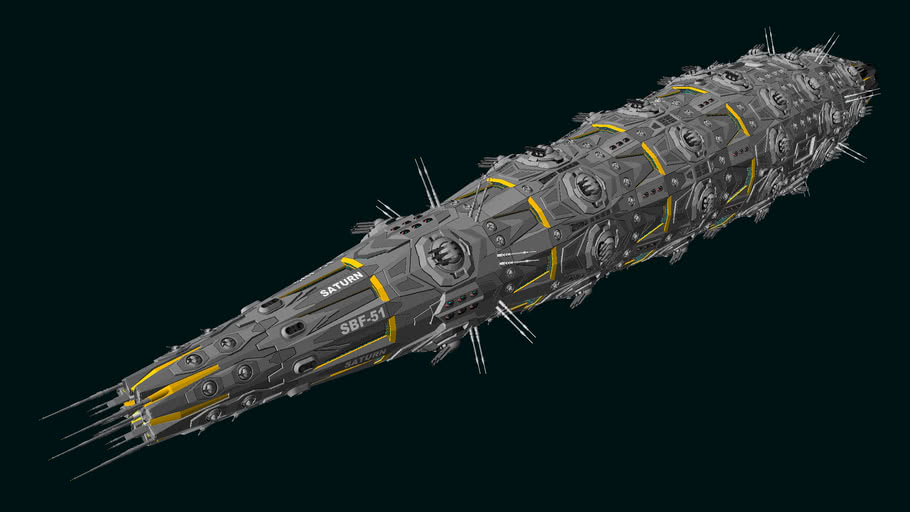 SBF Saturn class Battlecruiser | 3D Warehouse