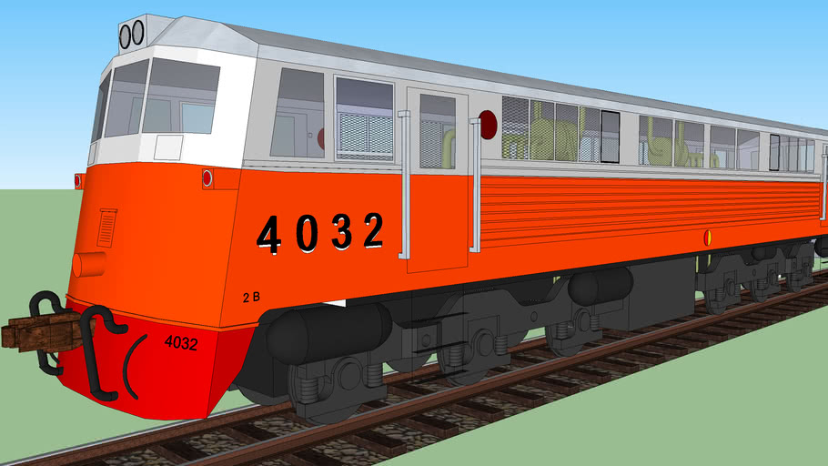 State Railway of Thailand - GEK Locomotive Original Color | 3D Warehouse