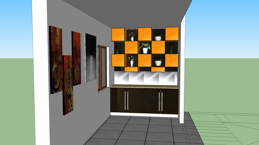 bar counter | 3D Warehouse