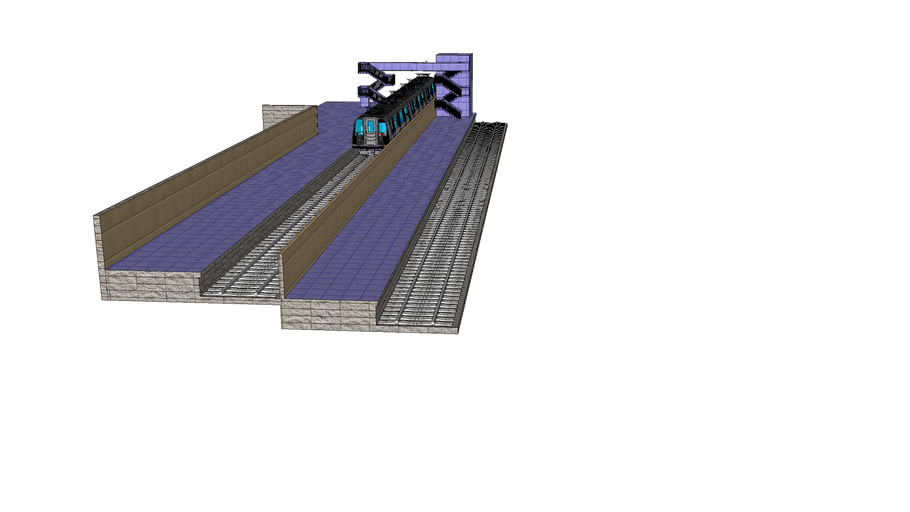 metro station | 3D Warehouse
