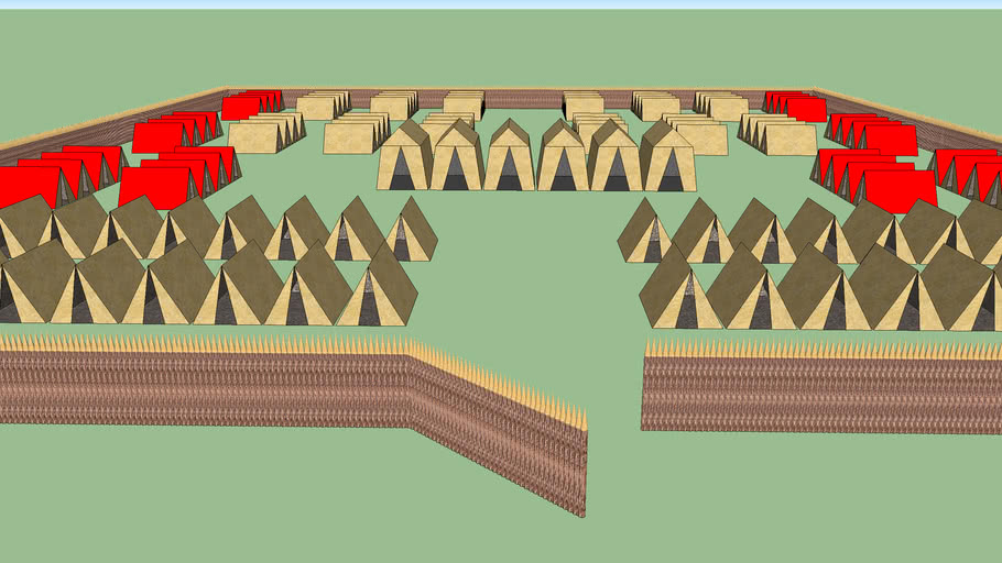 Roman Army Camp | 3D Warehouse