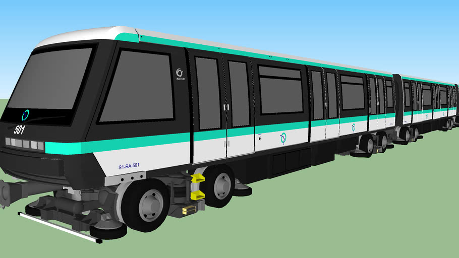 Métro de Paris MP05 | 3D Warehouse