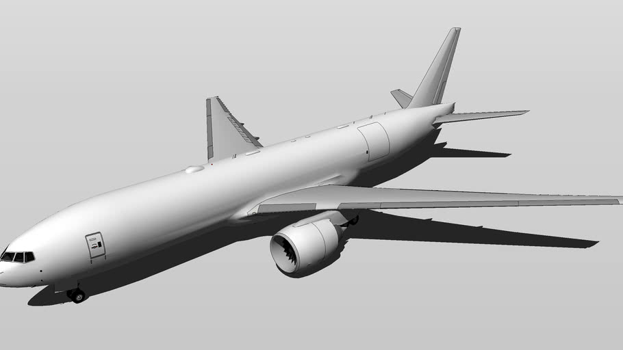 Template Boeing B777-Freighters v1.8 2016] | 3D Warehouse