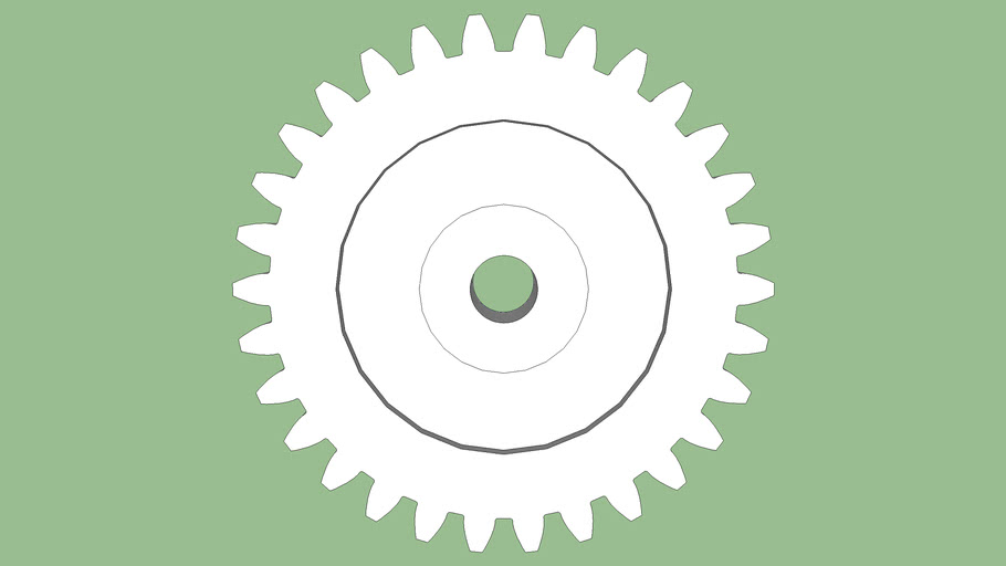 Engrane de 30 dientes | 3D Warehouse