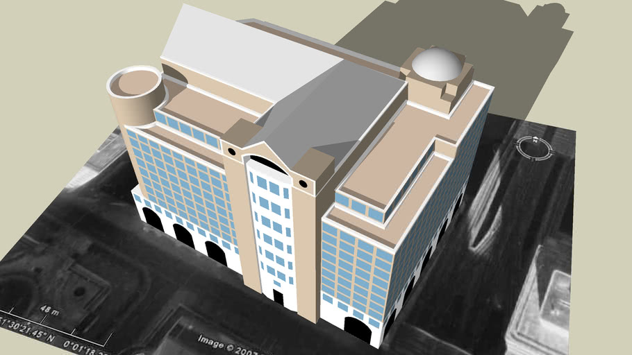 10 Cabot Square, Canary Wharf, London | 3D Warehouse