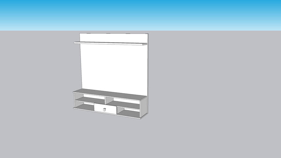 Rack Tv 50 Polegadas | 3D Warehouse