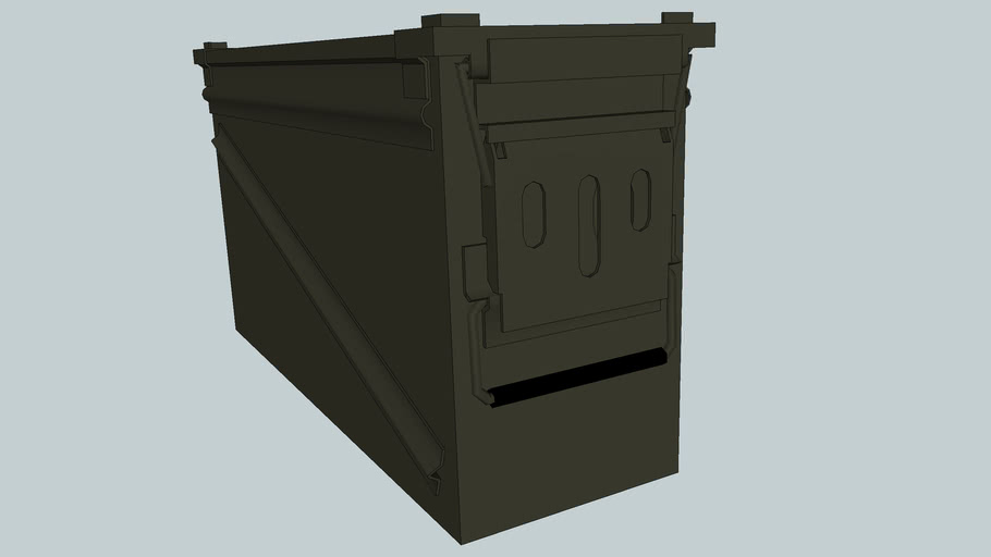 U.S. 40mm Ammo Can | 3D Warehouse