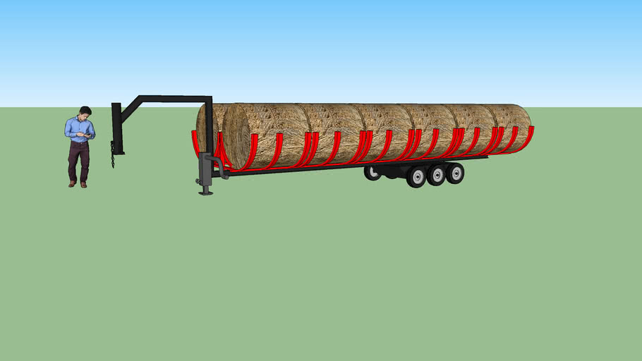 hay trailer | 3D Warehouse