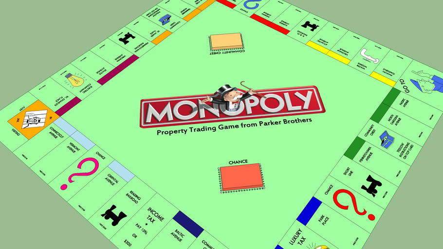 Monopoly board | 3D Warehouse