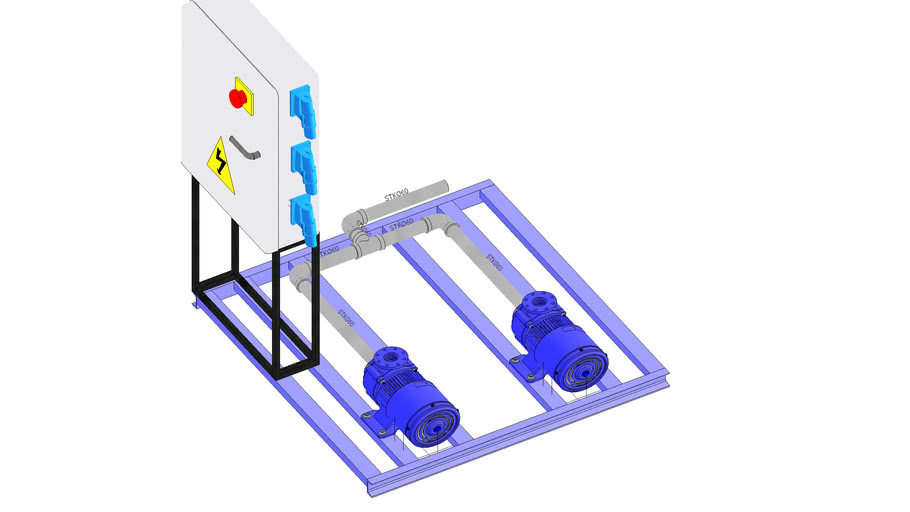 Water pump_Ver.3 | 3D Warehouse