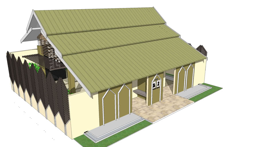 Surau Tradisional Terengganu | 3D Warehouse