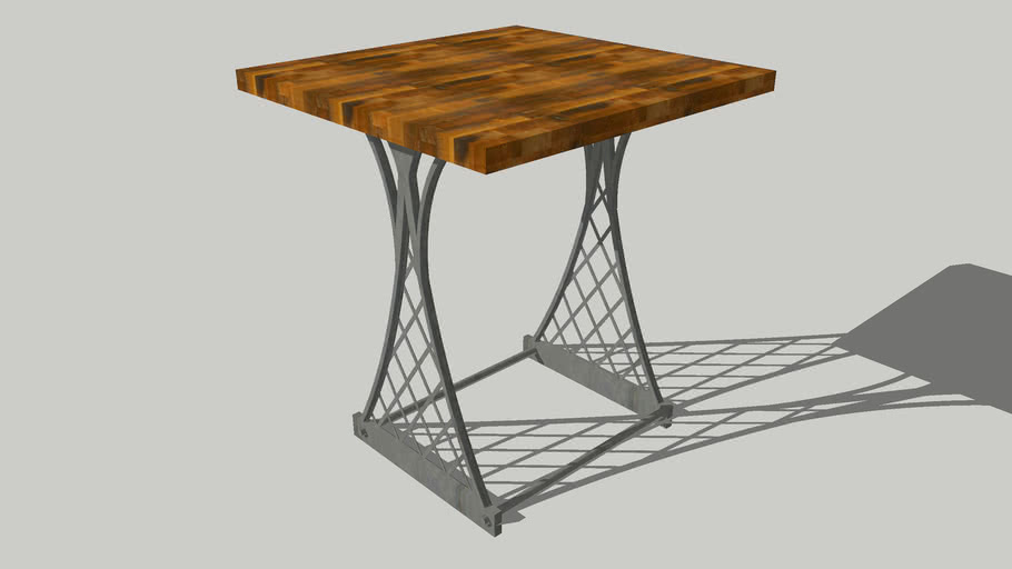 Industrial bar table | 3D Warehouse