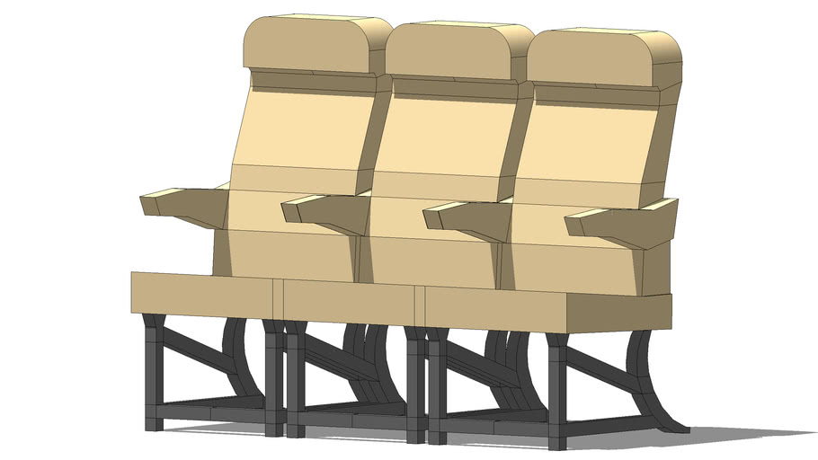 Coach Seats | 3D Warehouse