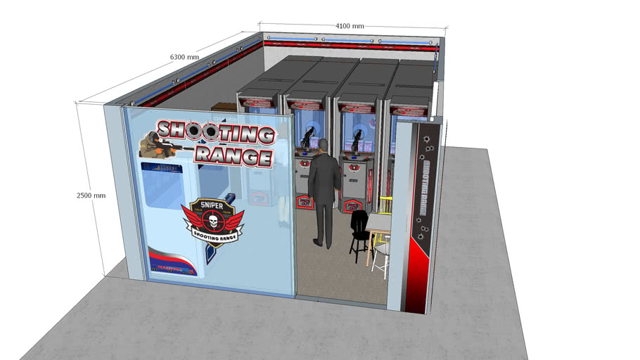 shooting range 8 | 3D Warehouse