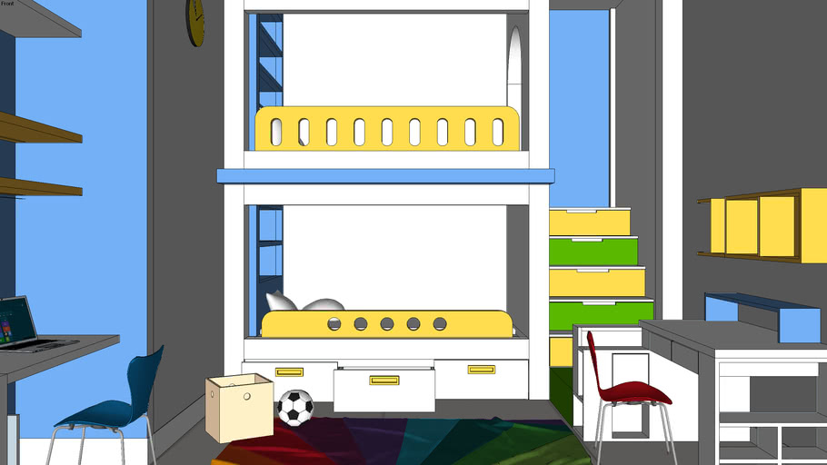 kids bedroom | 3D Warehouse
