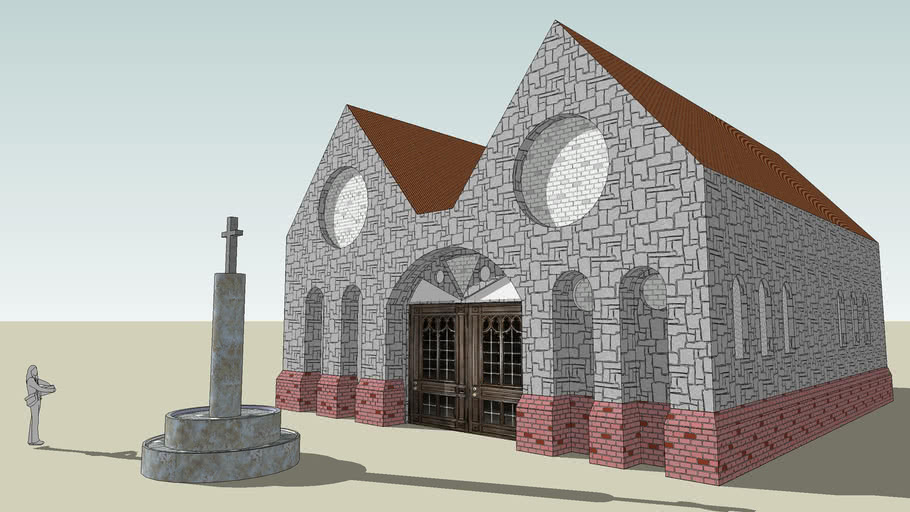 Simple Cathedral | 3D Warehouse