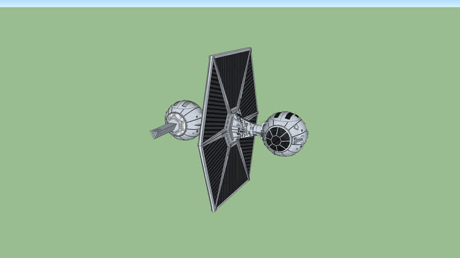 TIE Experimental M1, TIE Bizarro | 3D Warehouse