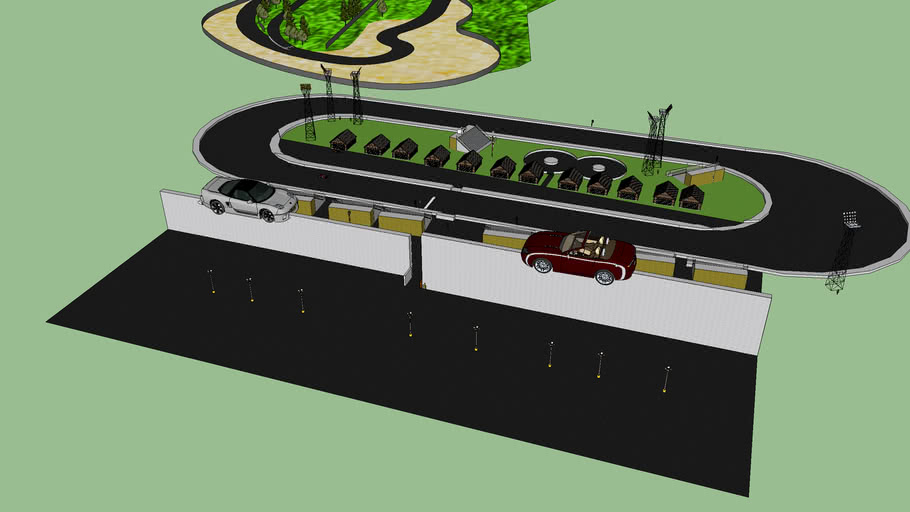 race track | 3D Warehouse