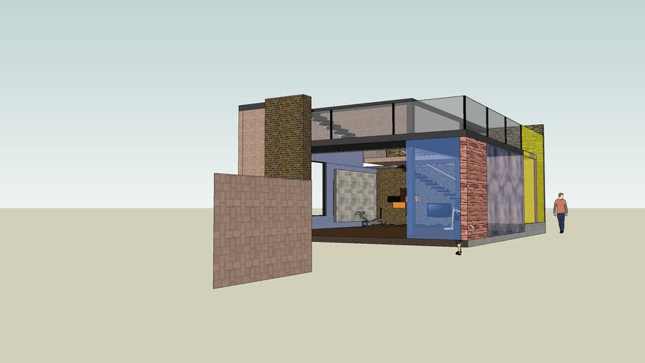 Box house | 3D Warehouse