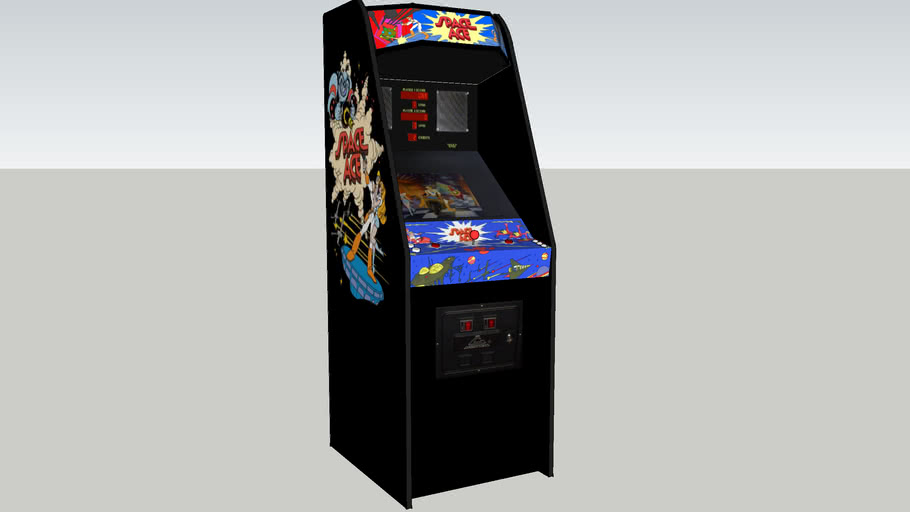 Space Ace arcade game | 3D Warehouse
