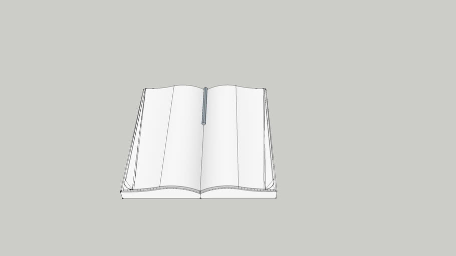 open book | 3D Warehouse