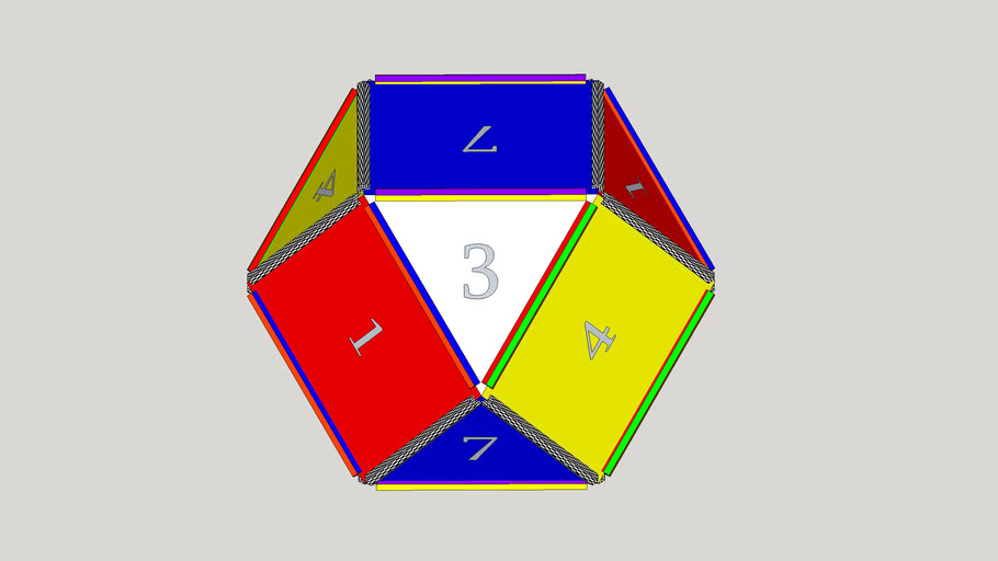 Vortex Based Mathematics - Vector Equilibrium | 3D Warehouse