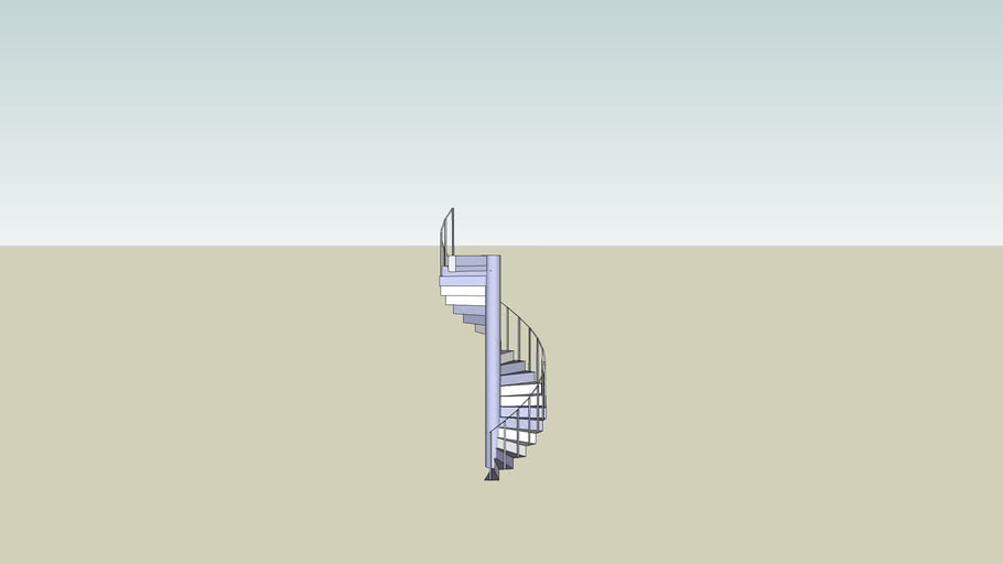 sprial staircase | 3D Warehouse
