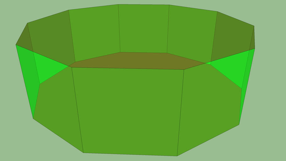 Prisma decágonal | 3D Warehouse