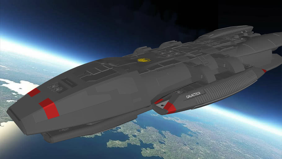 The GALACTICA (BSG 75) | 3D Warehouse