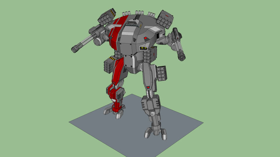 Z 50 Annihilator Mech | 3D Warehouse