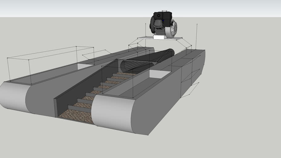 mini dredge | 3D Warehouse