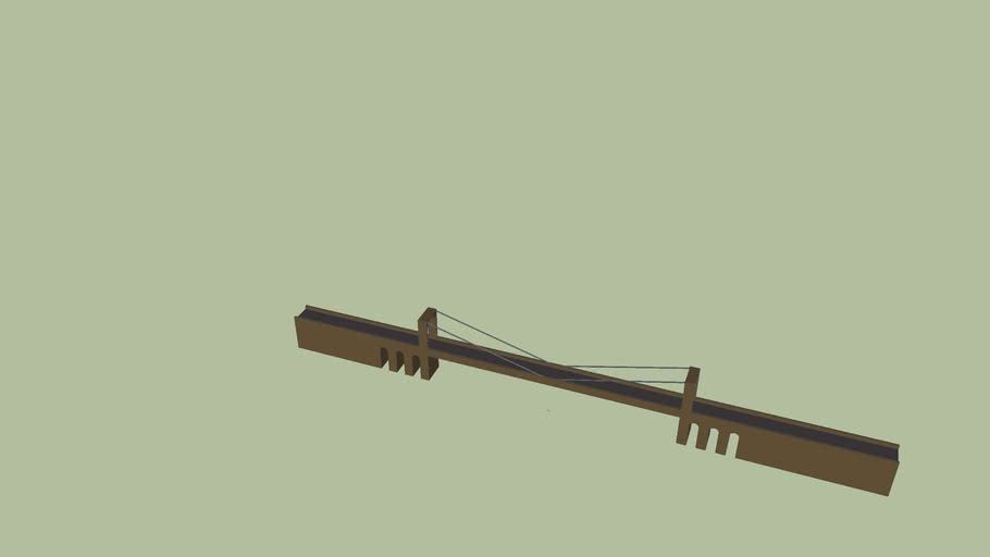 Suspension Bridge | 3D Warehouse