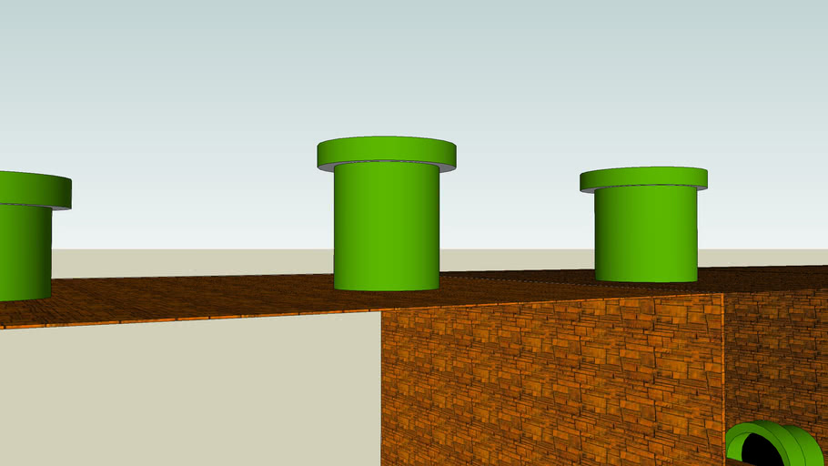 super mario brothers stage #1 | 3D Warehouse