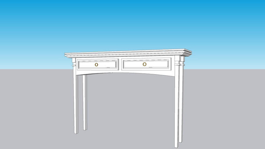 Console table | 3D Warehouse